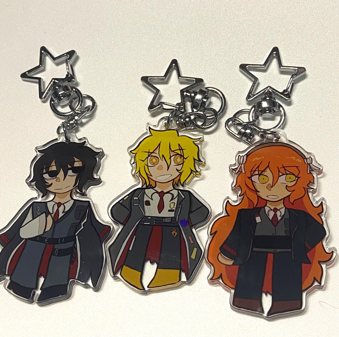Limbus Company 2.5in Keychains: Yi Sang, Don Quixote, Ishmael - Etsy
