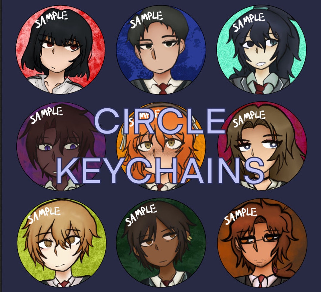 PREORDER Limbus Company 2.2in Circle KEYCHAINS: LCB Sinners and Bus ...