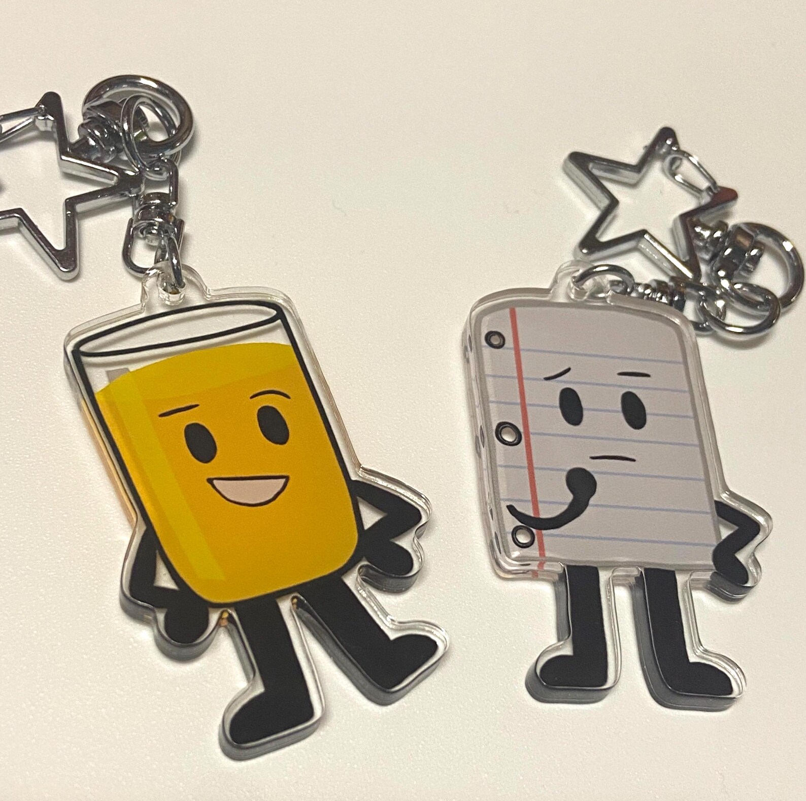 Inanimate Insanity OJ & Paper 2in Charms / Object Show Keychain - Etsy
