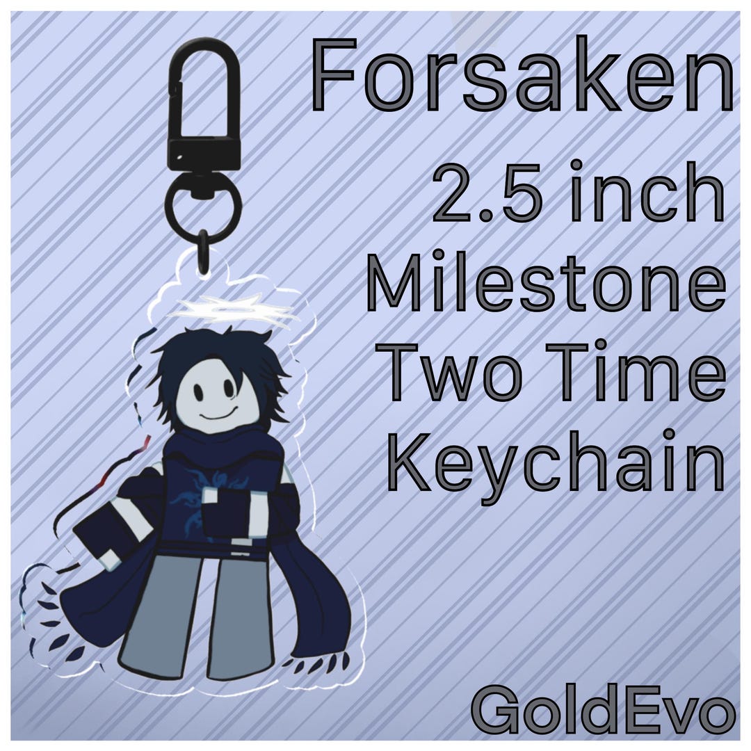 Forsaken 2.5in Milestone Two Time Keychain - Etsy