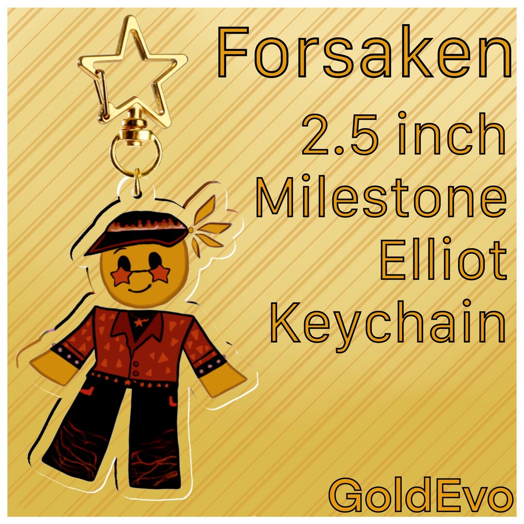 PREORDER Forsaken 2.5in Milestone Elliot Keychain - Etsy