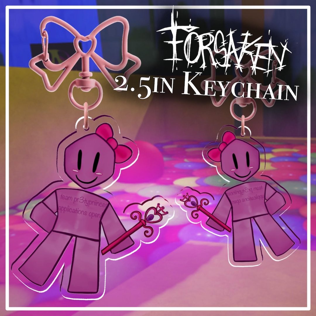 Forsaken 2.5in Pr3typriincess Keychain - Etsy Australia