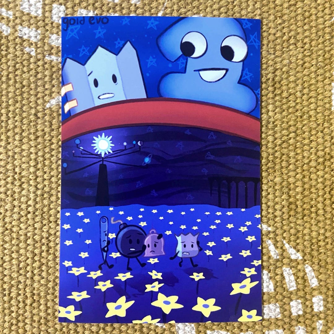 4x6 BFDI Print: One's Domain (TPOT 15) - Etsy