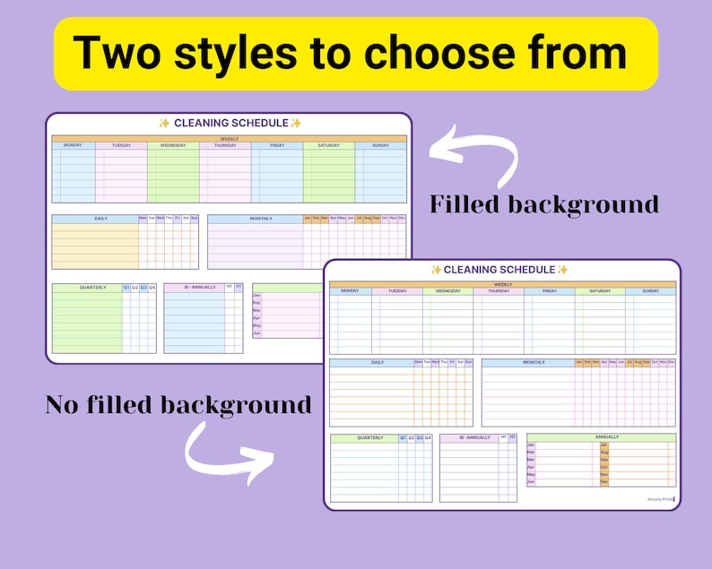 EDITABLE House Cleaning Planner, Printable Checklist, Weekly Chores ...