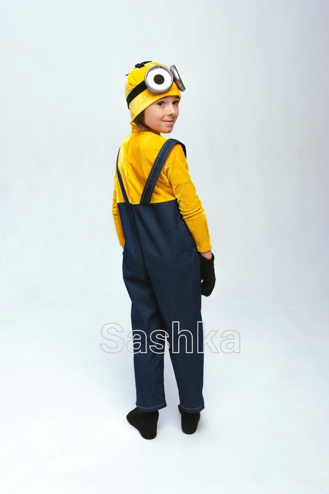 Minion Child's Costume for Girl, Minion Cosplay for Kids, Minion ...