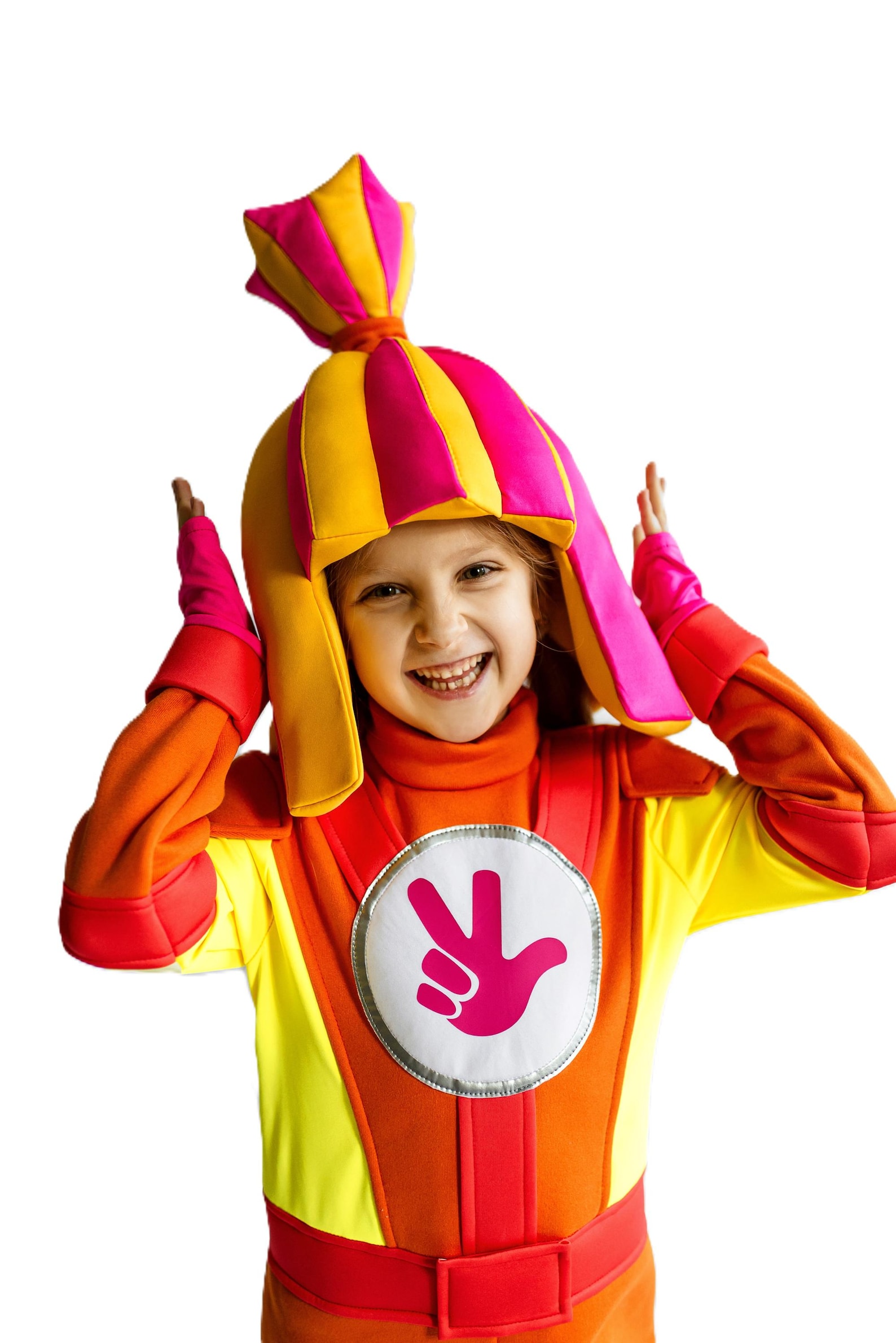 Caranaval Costume Fixie Simka for Girl - Fixiki-inspired Jumpsuit With ...