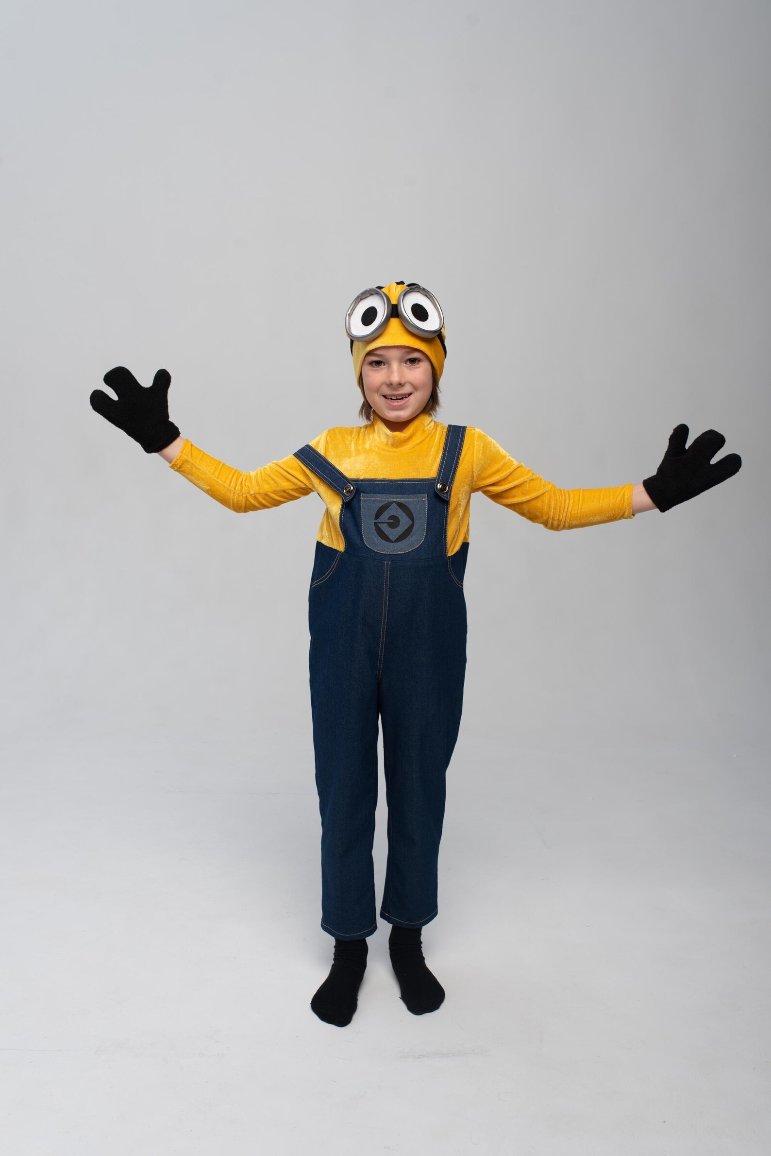 Minion Child's Costume for Girl, Minion Cosplay for Kids, Minion ...