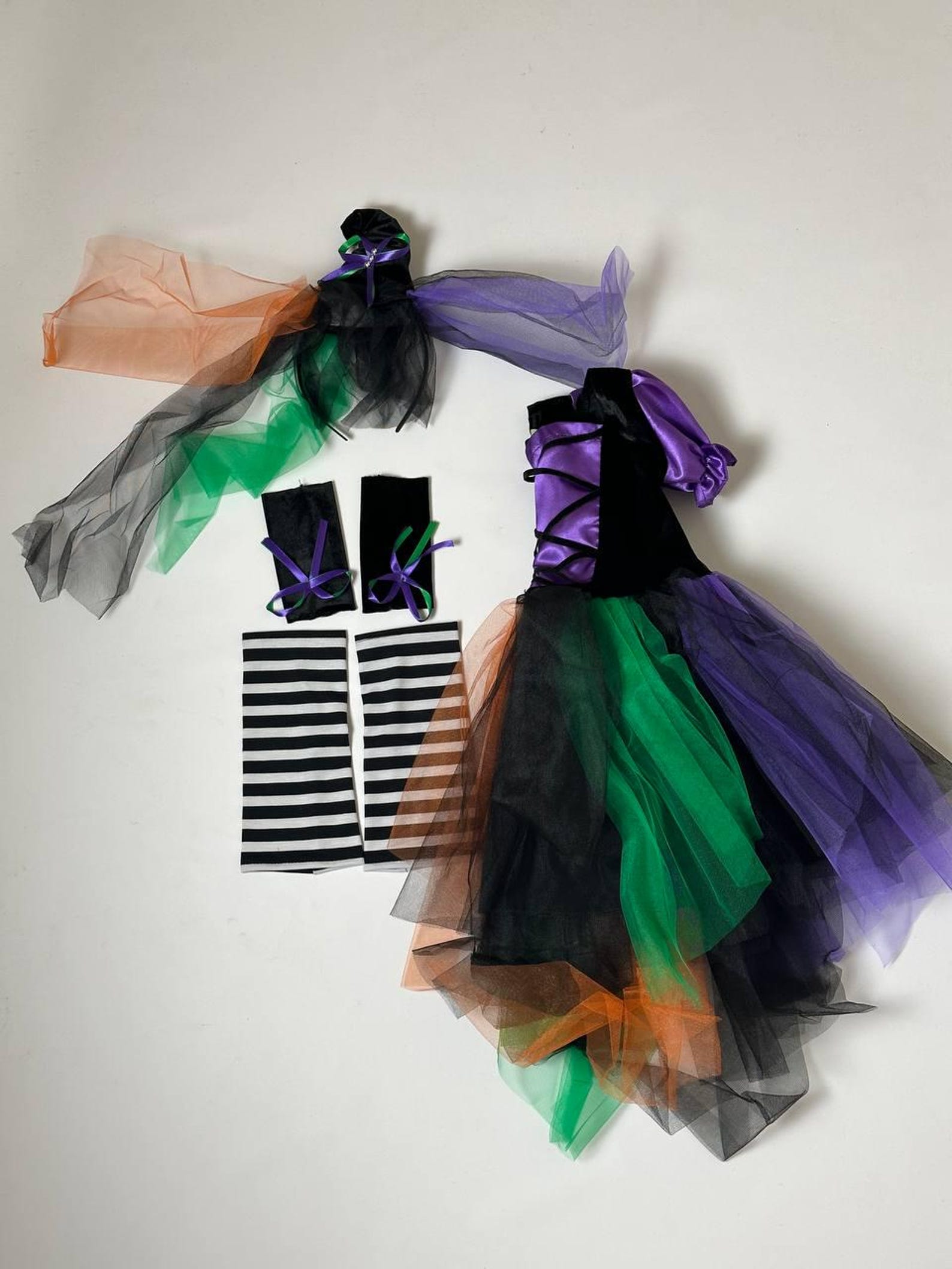 Halloween Mrs. Witch Costume for a Girl, Halloween Costume for a Kid ...
