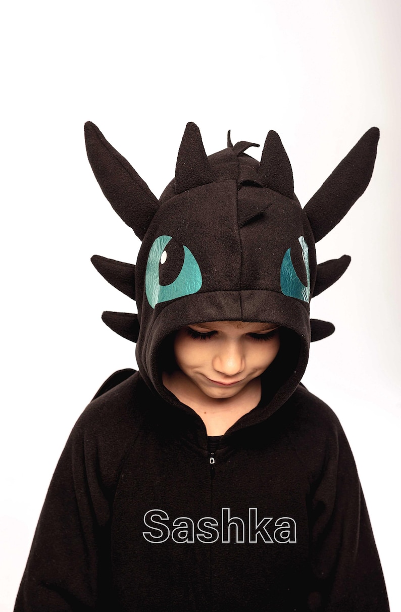 Toothless Dragon Carnival Costume for Boy, Dragon Costume for Kids ...
