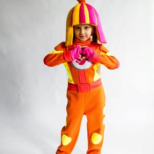 Caranaval Costume Fixie Simka for Girl - Fixiki-inspired Jumpsuit With ...