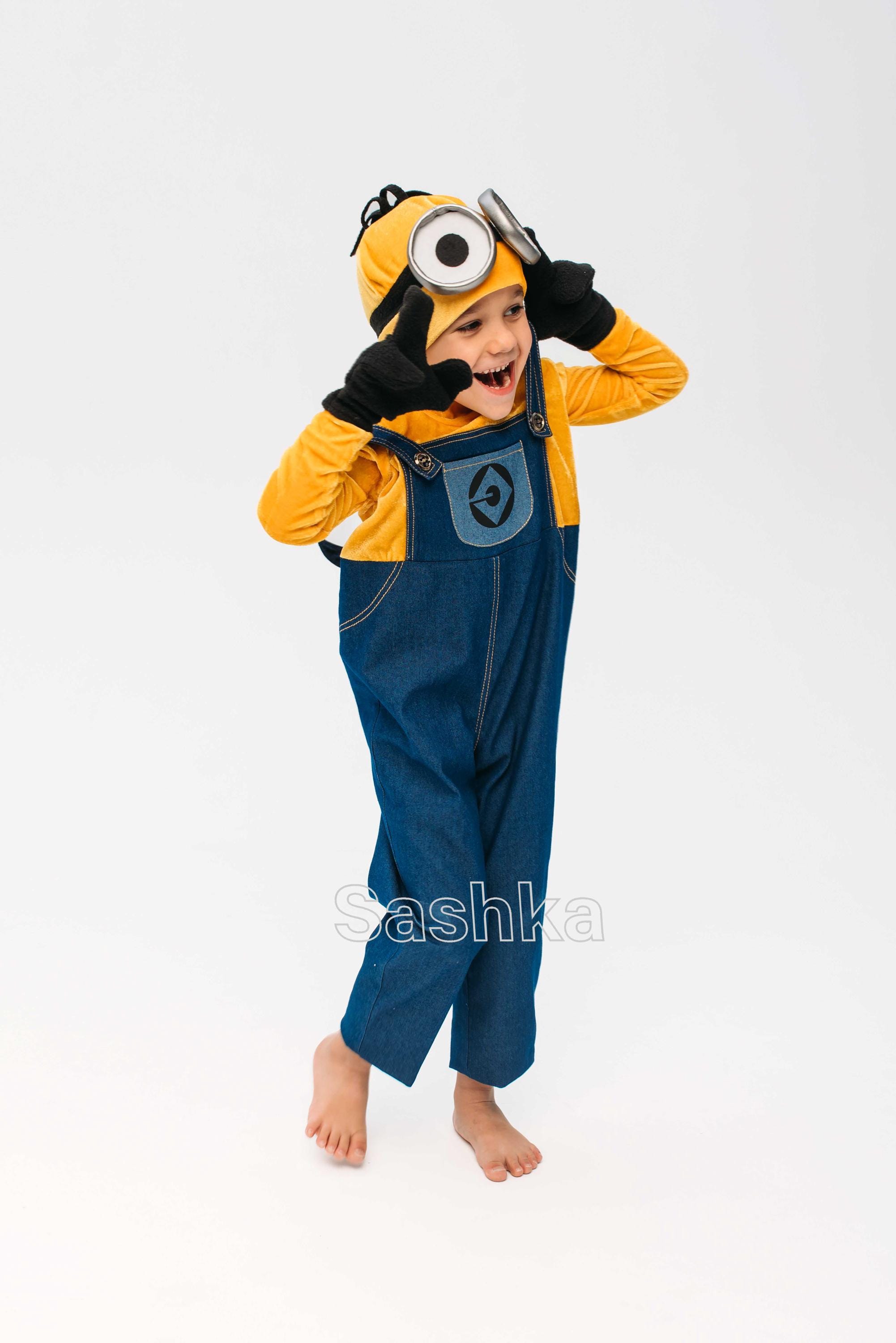 Minion Child's Costume for Girl, Minion Cosplay for Kids, Minion ...
