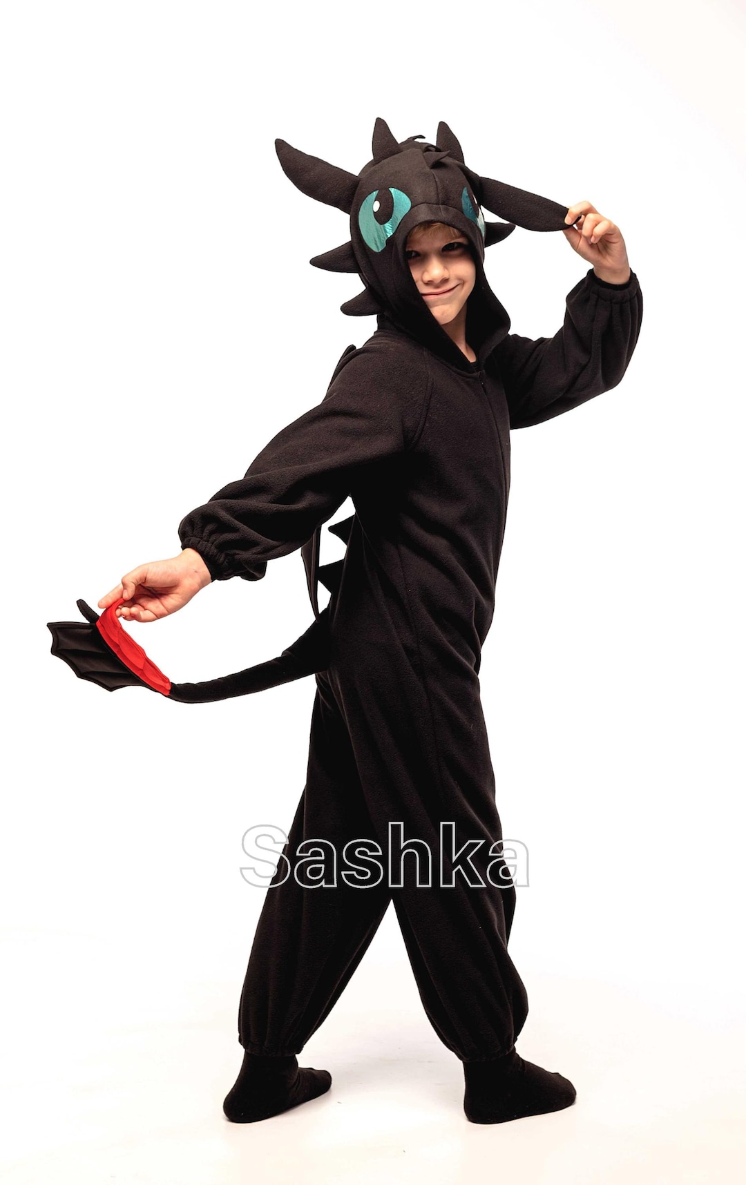 Toothless Dragon Carnival Costume for Boy, Dragon Costume for Kids ...