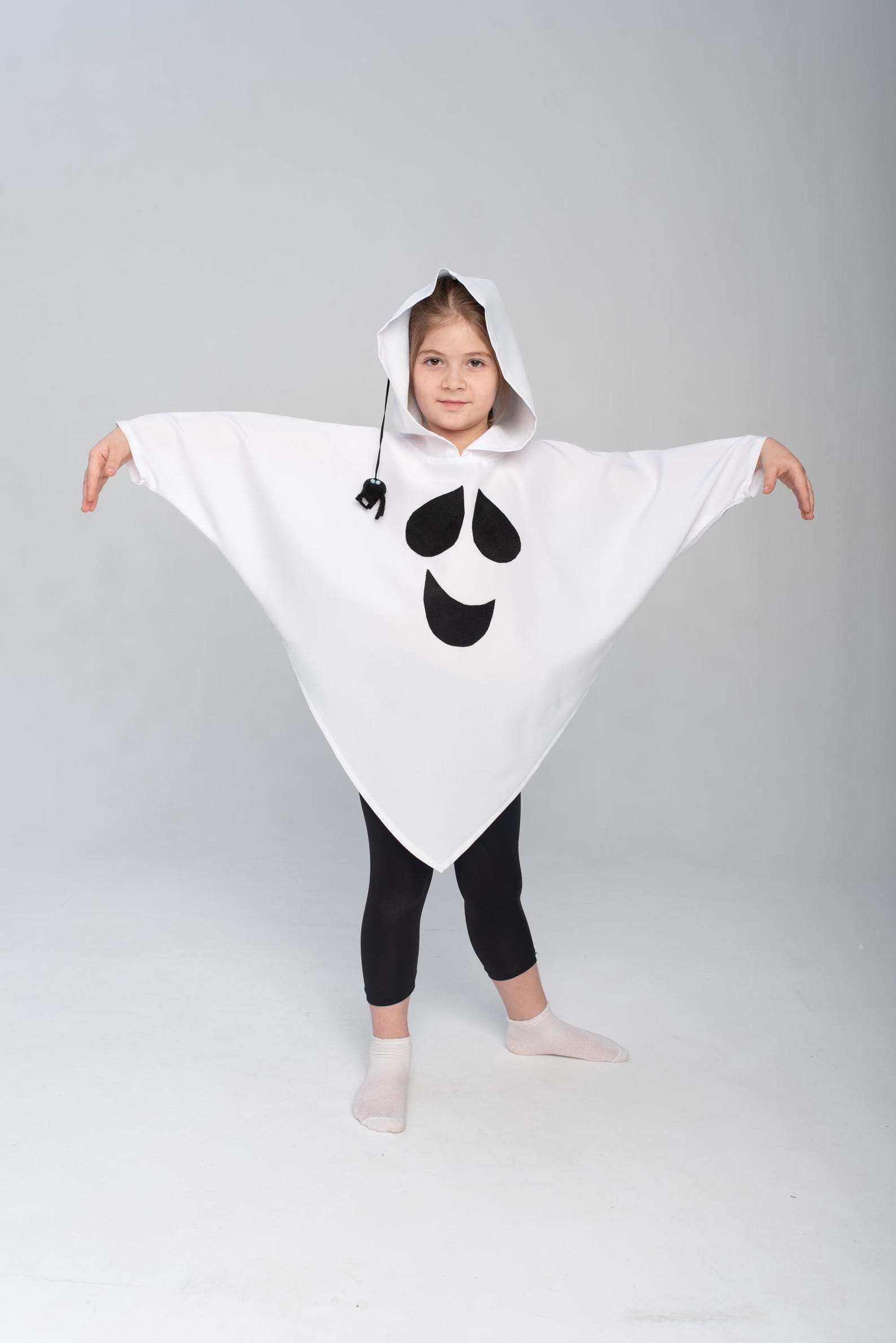 Kid's Halloween Ghost Costume, Halloween Costume for a Kid, Ghost ...
