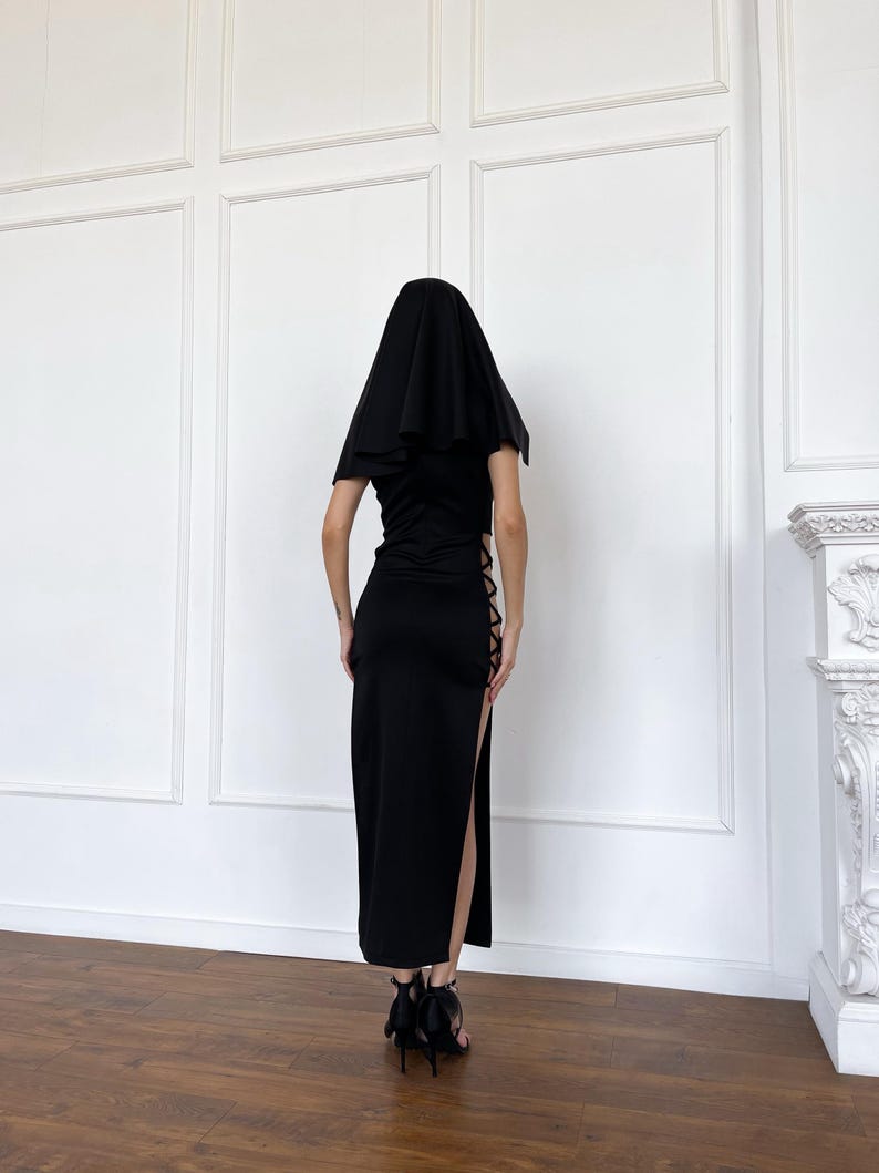 Disfraz de monja original para fiesta, vestido de monja auténtico para ...