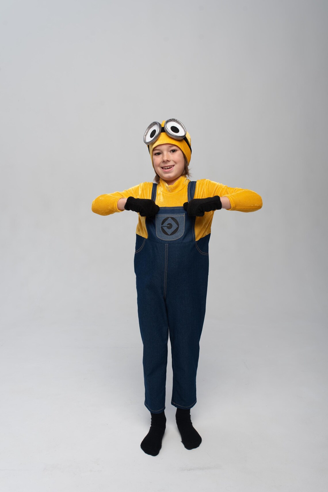 Minion Child's Costume for Girl, Minion Cosplay for Kids, Minion ...