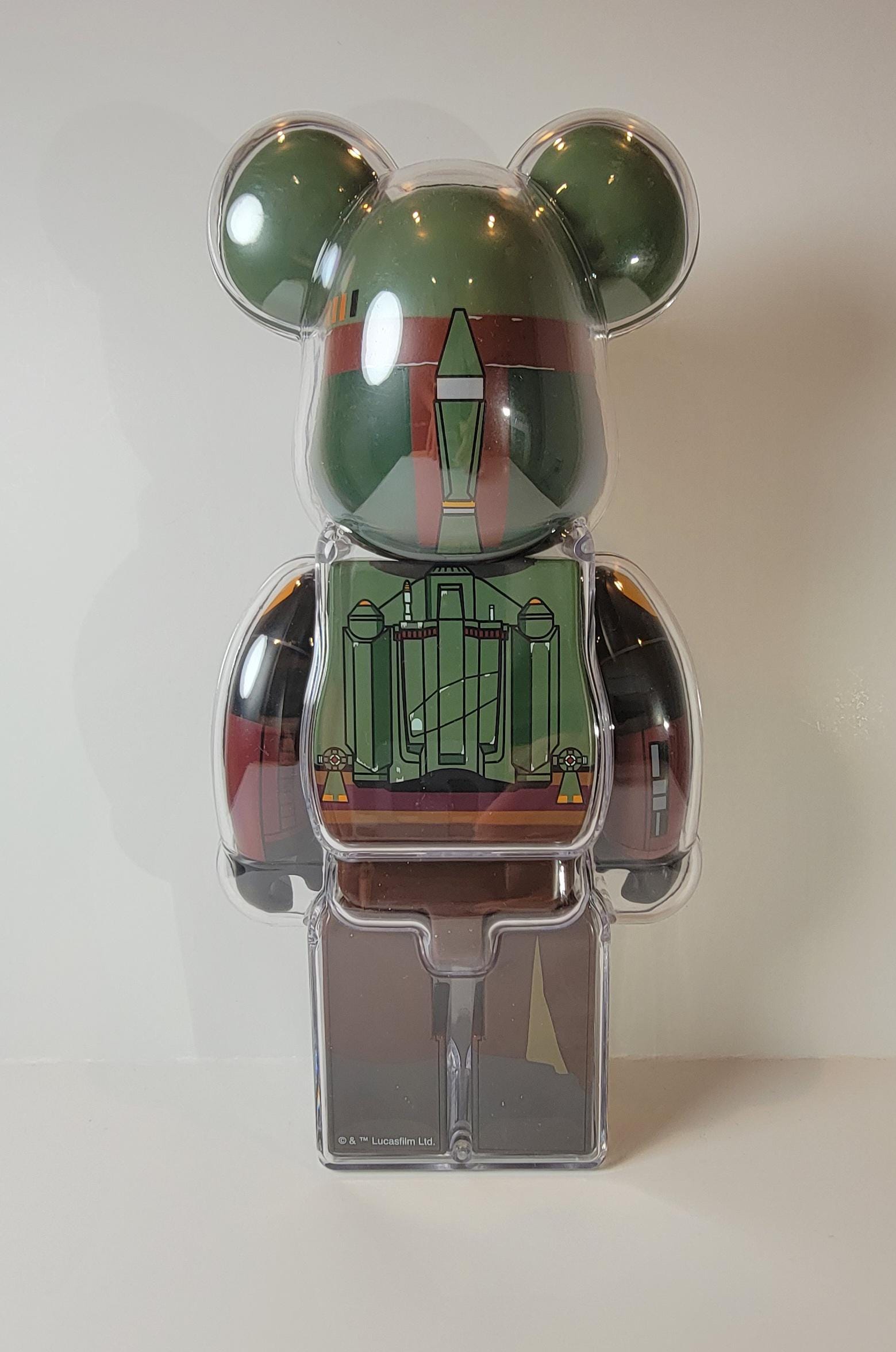 Acrylic Bearbrick Display Case: 400% Figure Showcase - Etsy