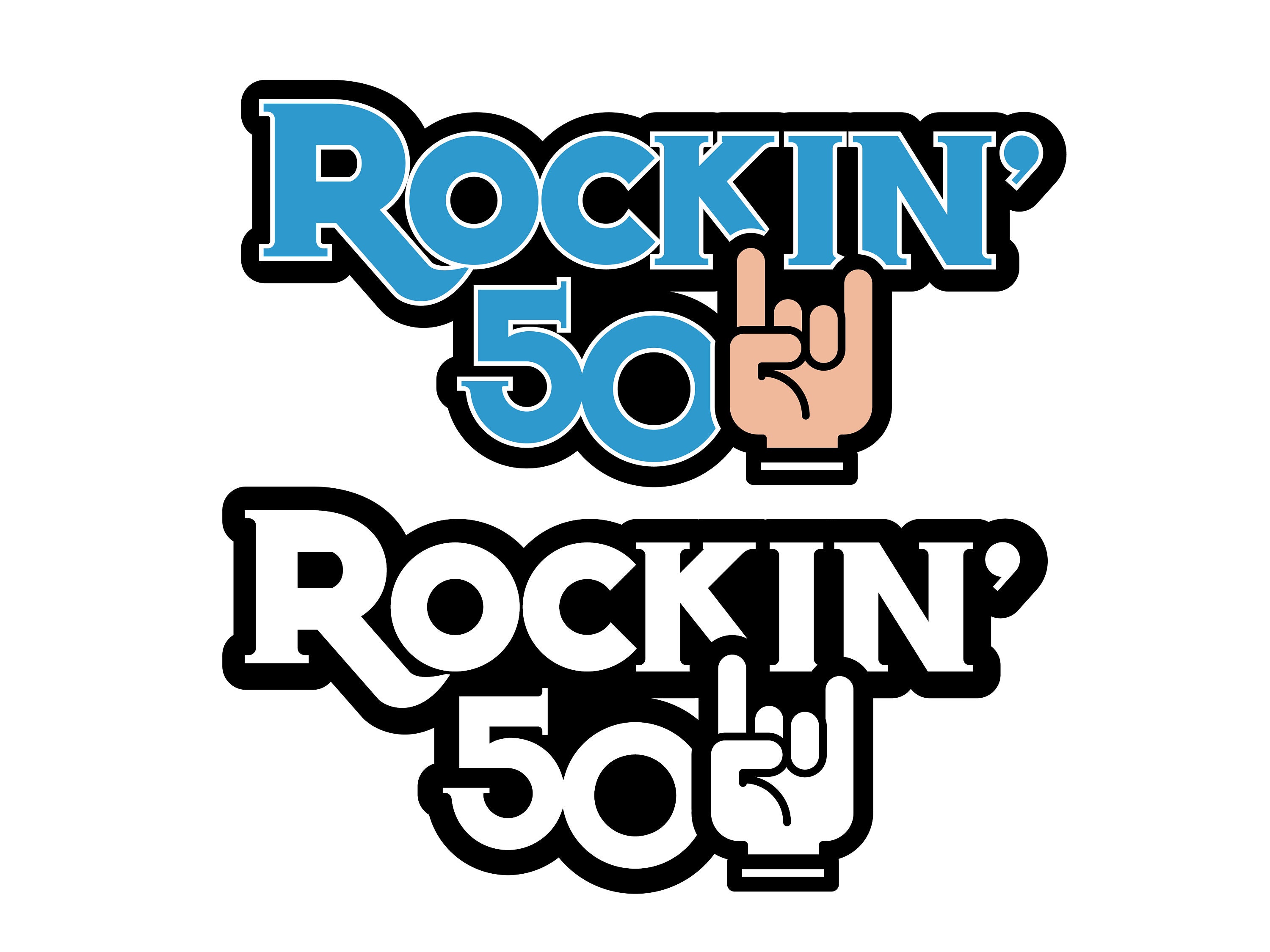 50th Birthday, Rockin' 50, Rock, Svg, Eps, Pdf, Jpg, Png, Cricut Cut ...