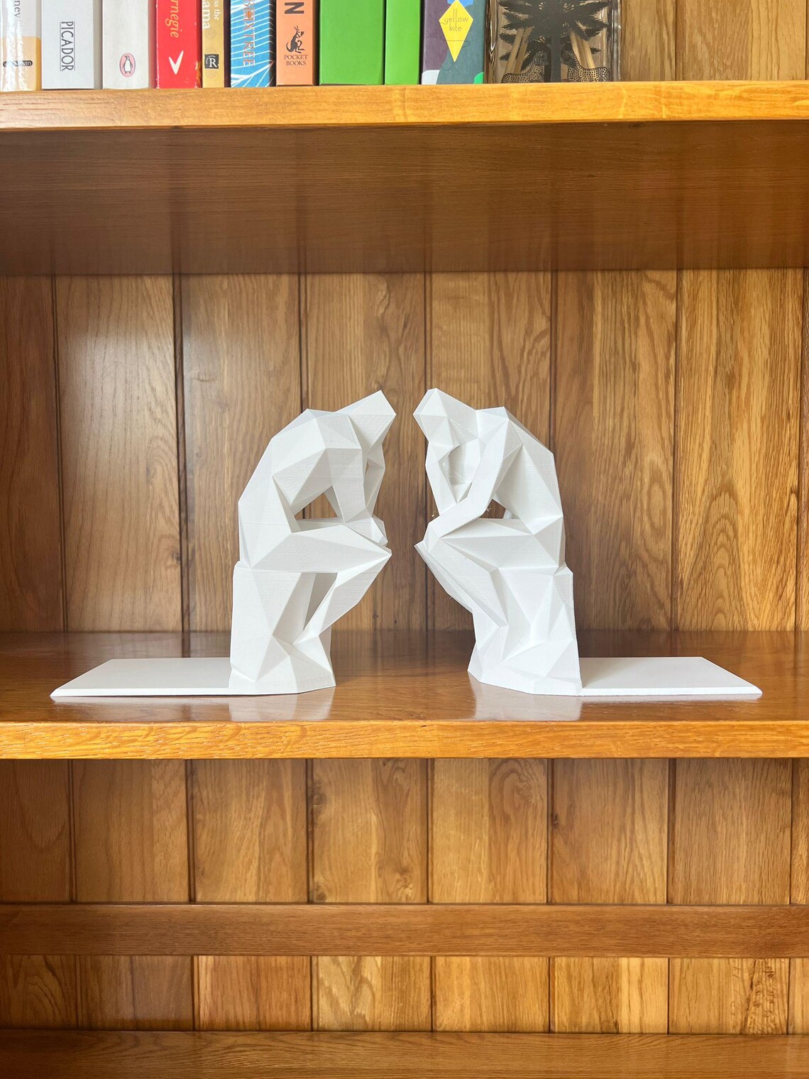The Thinker Bookend - Etsy