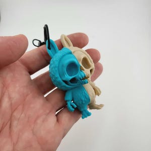 Skelebubu Keychain Cute Charm Kawaii - Etsy