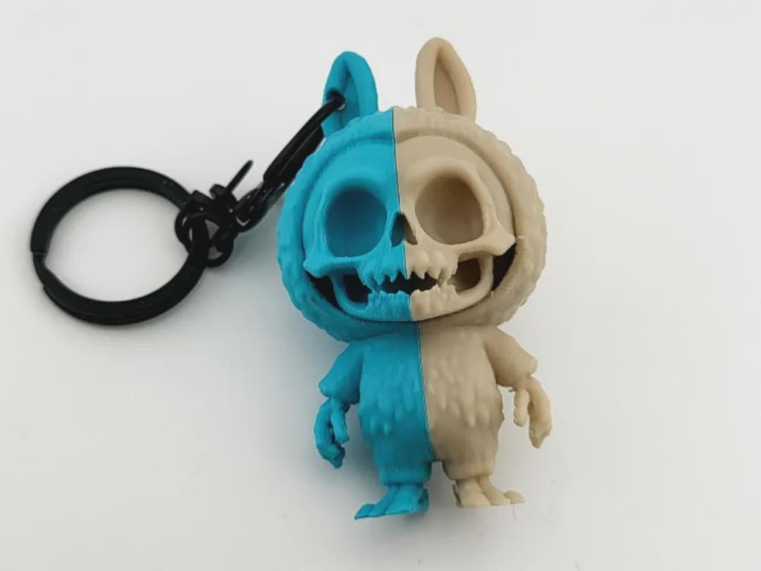 Skelebubu Keychain Cute Charm Kawaii - Etsy