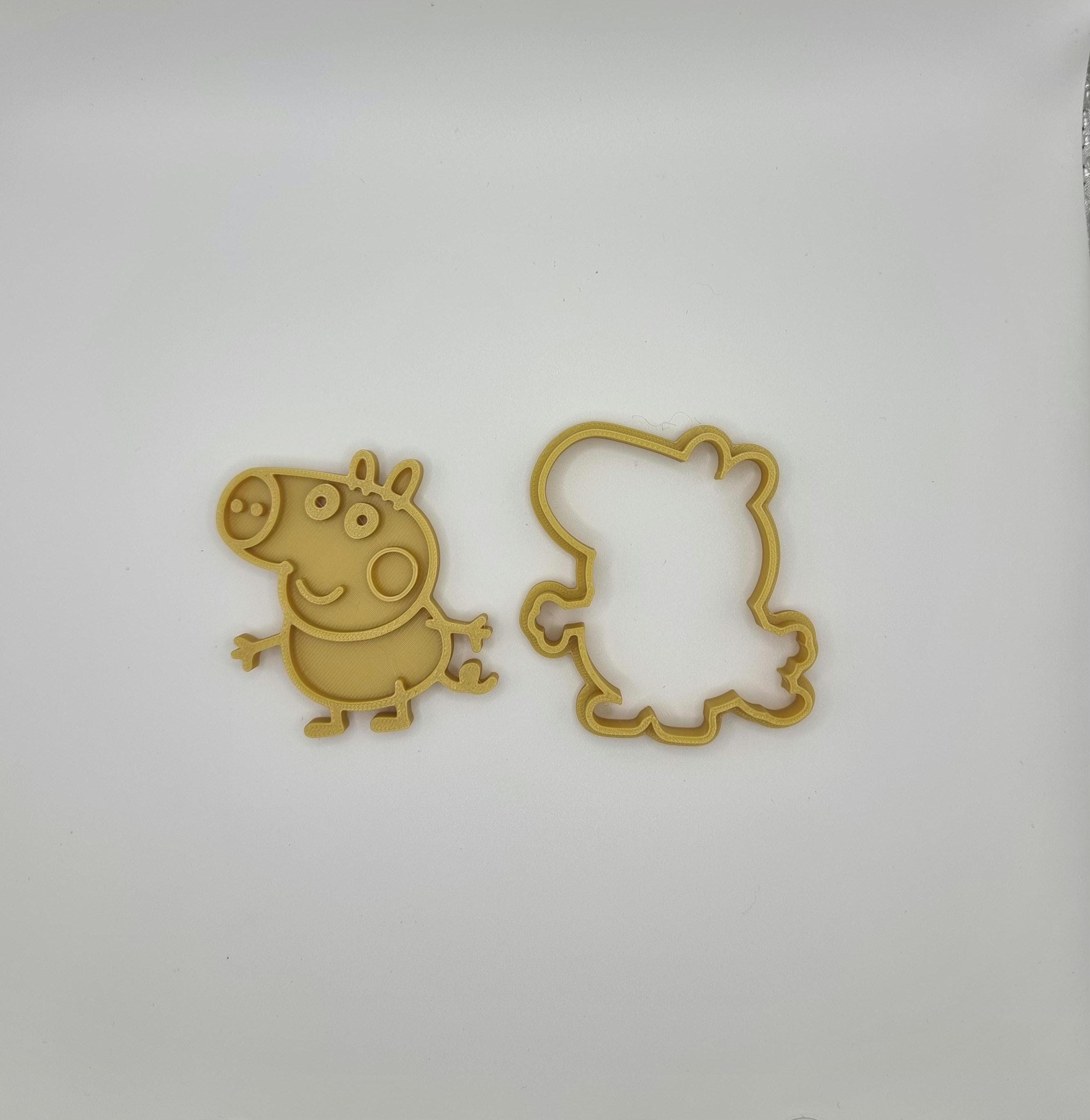 Peppa Pig Family Cookie Cutter Set – Fun Baking Tool for Kids - Etsy
