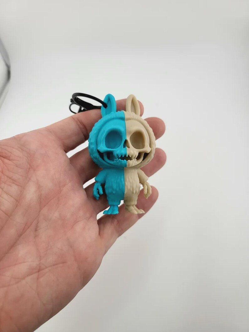 Skelebubu Keychain Cute Charm Kawaii - Etsy