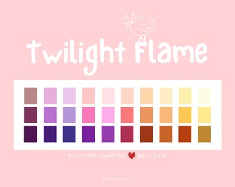 Neon Color Palette | Procreate Swatches | iPad Illustration | HEX Codes ...