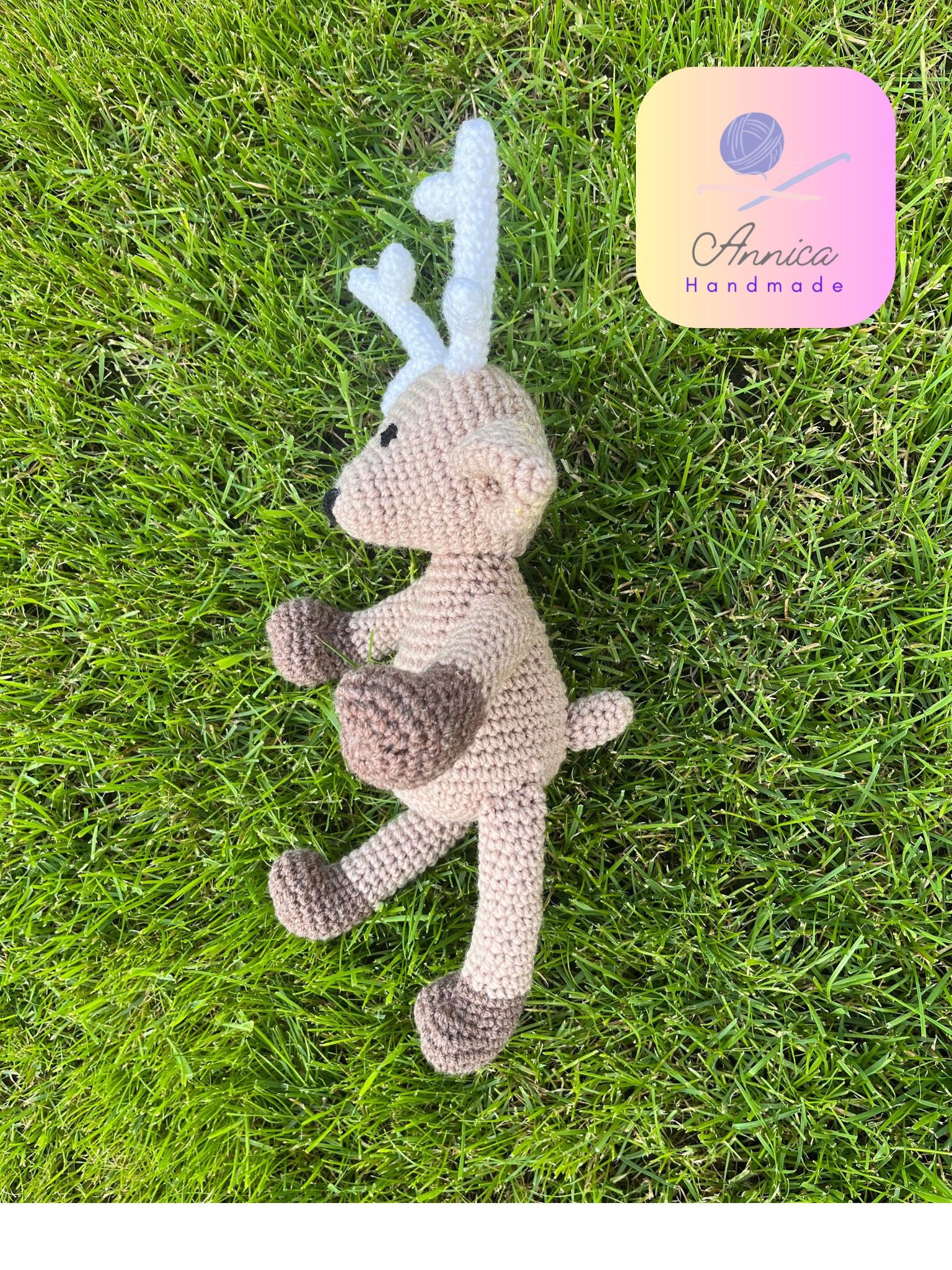 Deer Crochet Pattern PDF Download Handmade Gift Amigurumi Deer, Crochet ...