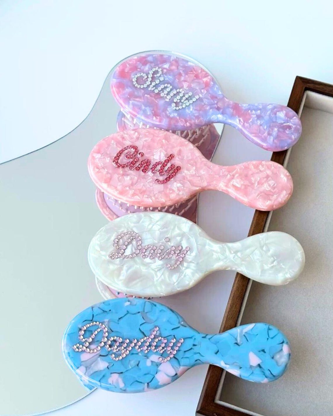 Personalized Hairbrush | Custom Hair Brush Comb | Bridesmaid Gift ...