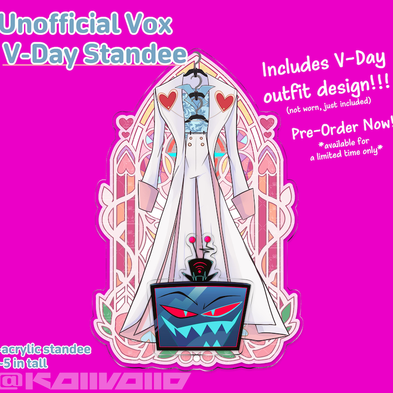 Hazbin Hotel Human Vox - Etsy UK