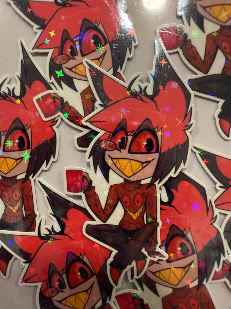 Hazbin Winter Chibi Stickers - Etsy