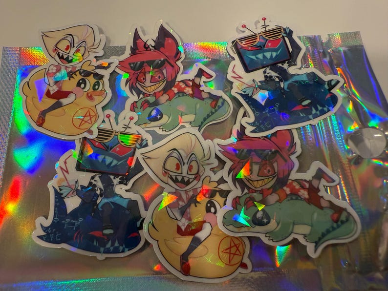 Hazbin Sticker Packs Set 1 - Etsy