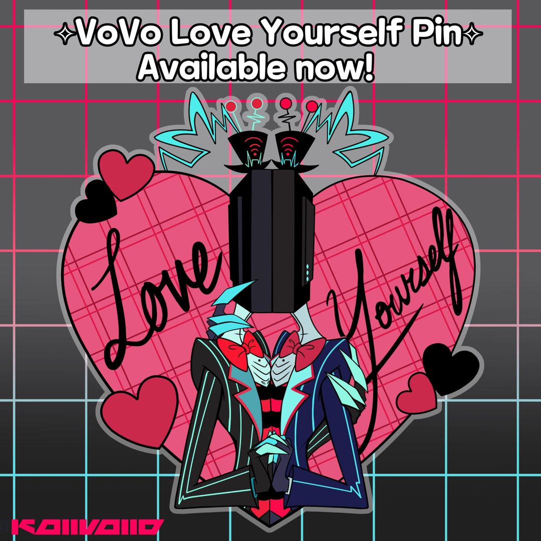 Love Yourself Vox Pin - Etsy