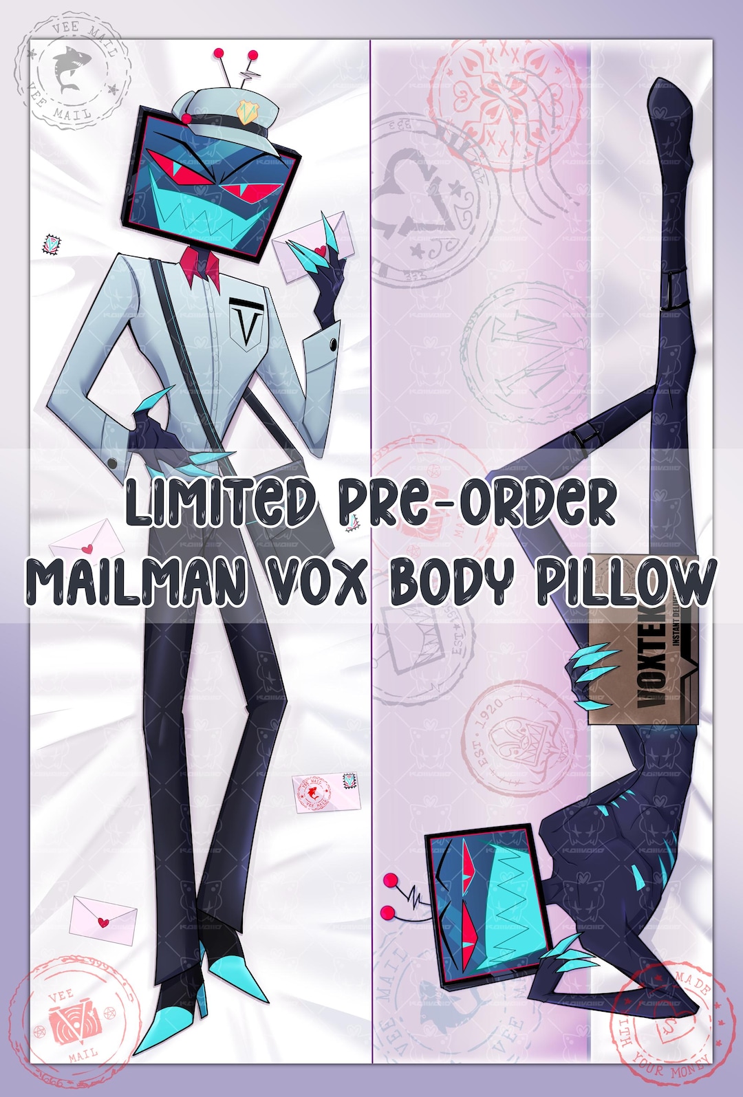 Mailman Vox Body Pillow PRE-ORDER - Etsy