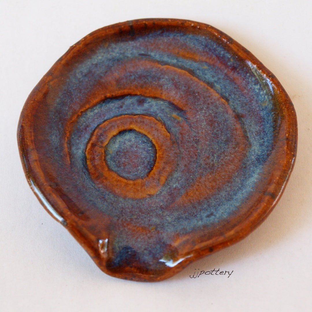 Mini Spoon Rest, Handmade Pottery Spoon Rest - Etsy