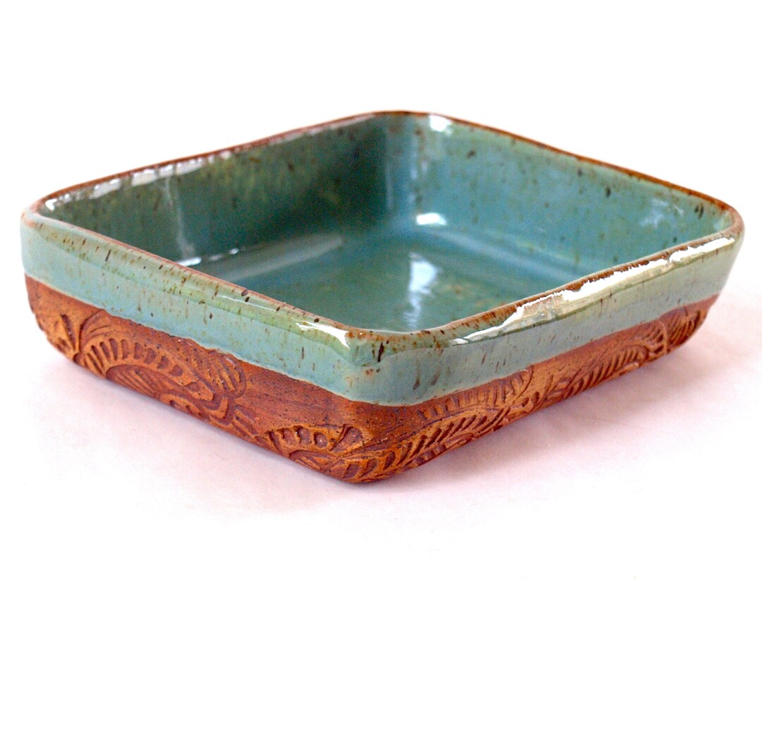 Handmade Pottery Dish, Ceramic Serving Tray, Small Baking Dish - Etsy