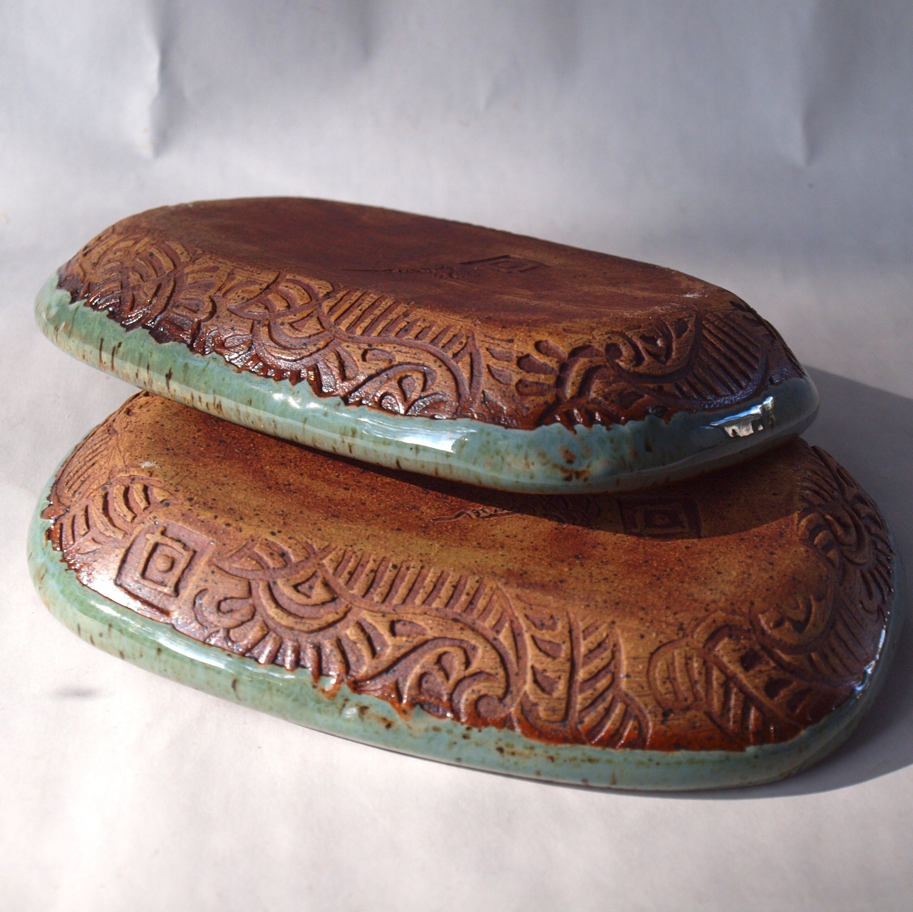 Trays, Handmade Pottery Dishes, Shallow Ceramic Trays - Etsy