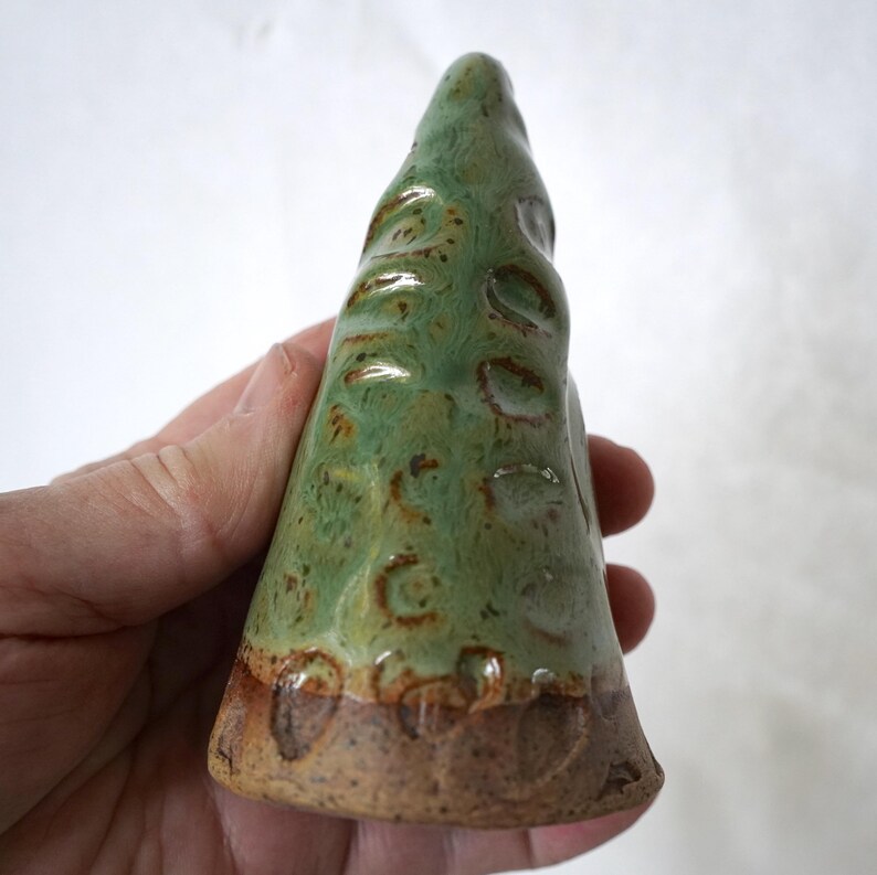 Stoneware Holiday Tree Set: Evergreen Ceramic Christmas Decor - Etsy