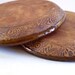 Pottery Dinnerware, 2 Small Plates, Handmade Ceramic Luncheon Plate Set ...