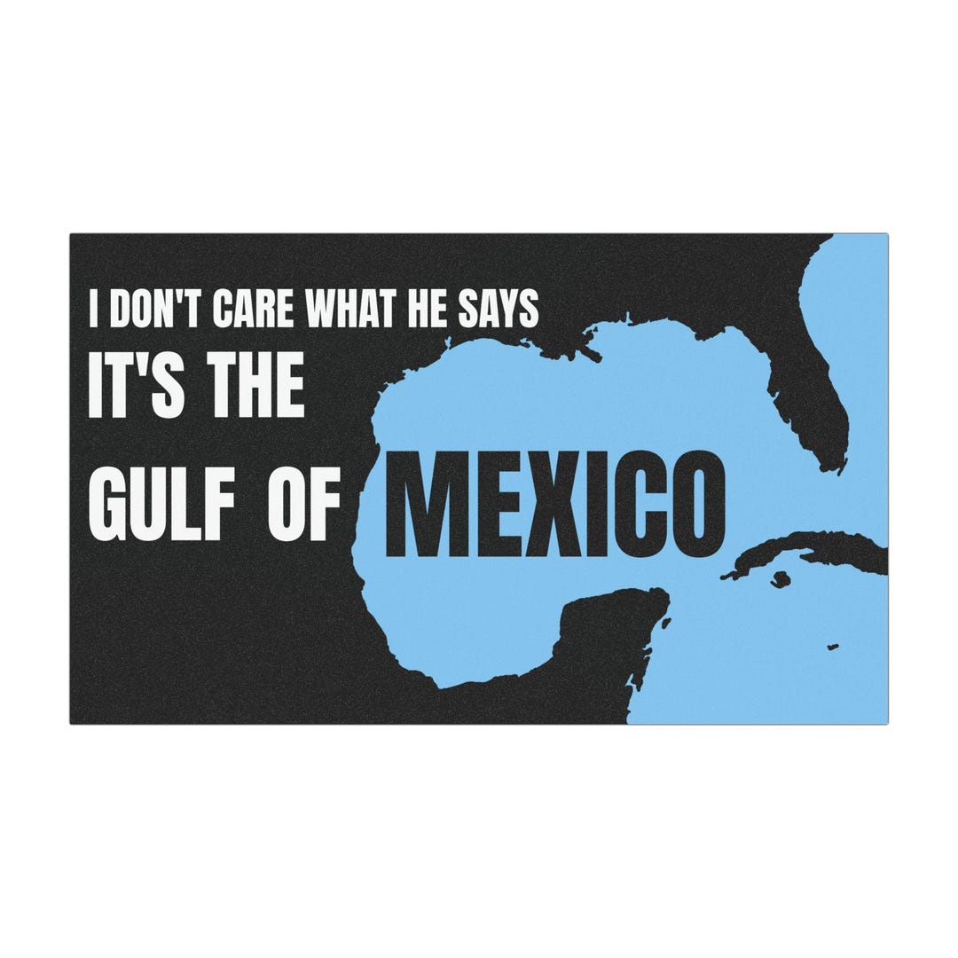Car Magnets: Gulf of Mexico Anti-trump Anti-fascist Resistance Bumper ...