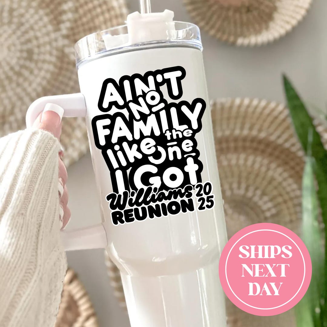 Family Reunion 2025 Tumbler, Family Reunion Mug Family Vacation Cups ...