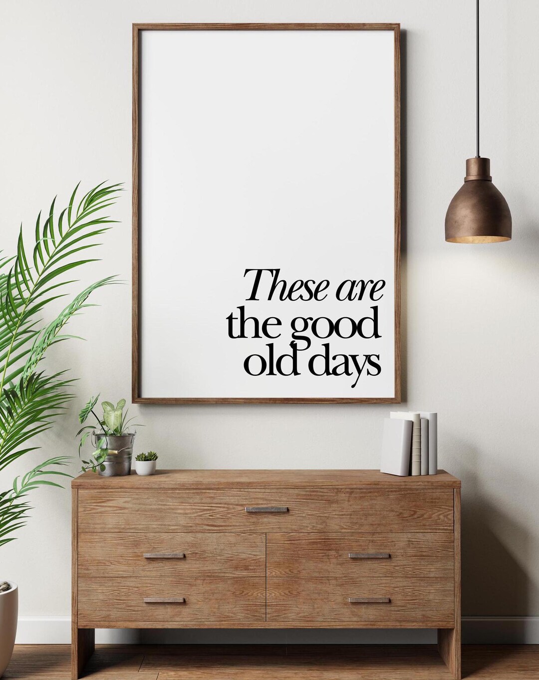 Motivational Quote Trendy Wall Art Print, Positive Quote Poster, Good ...