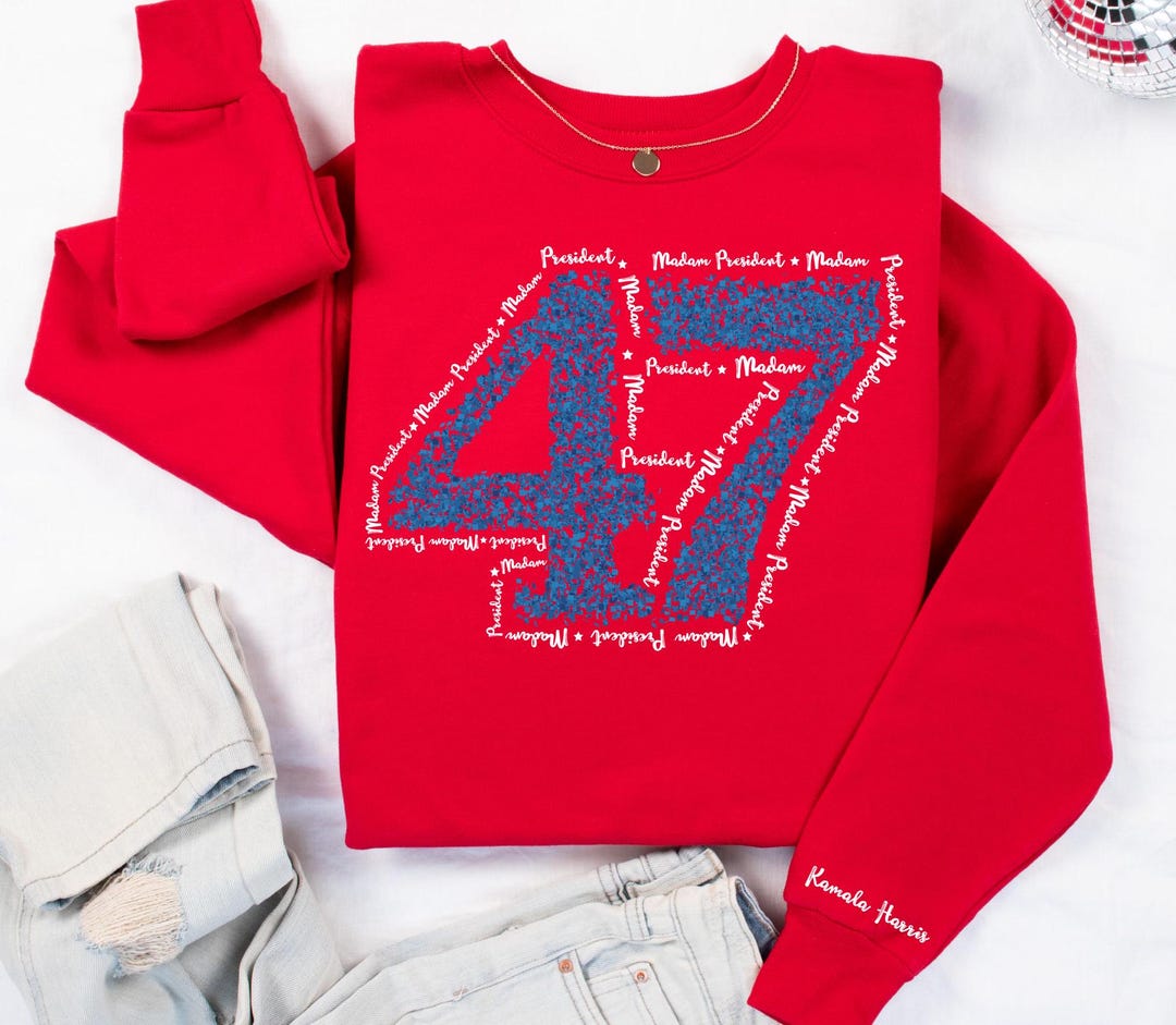 Madame President Sweater, Kamala Harris Shirt, Kamala Victory ...