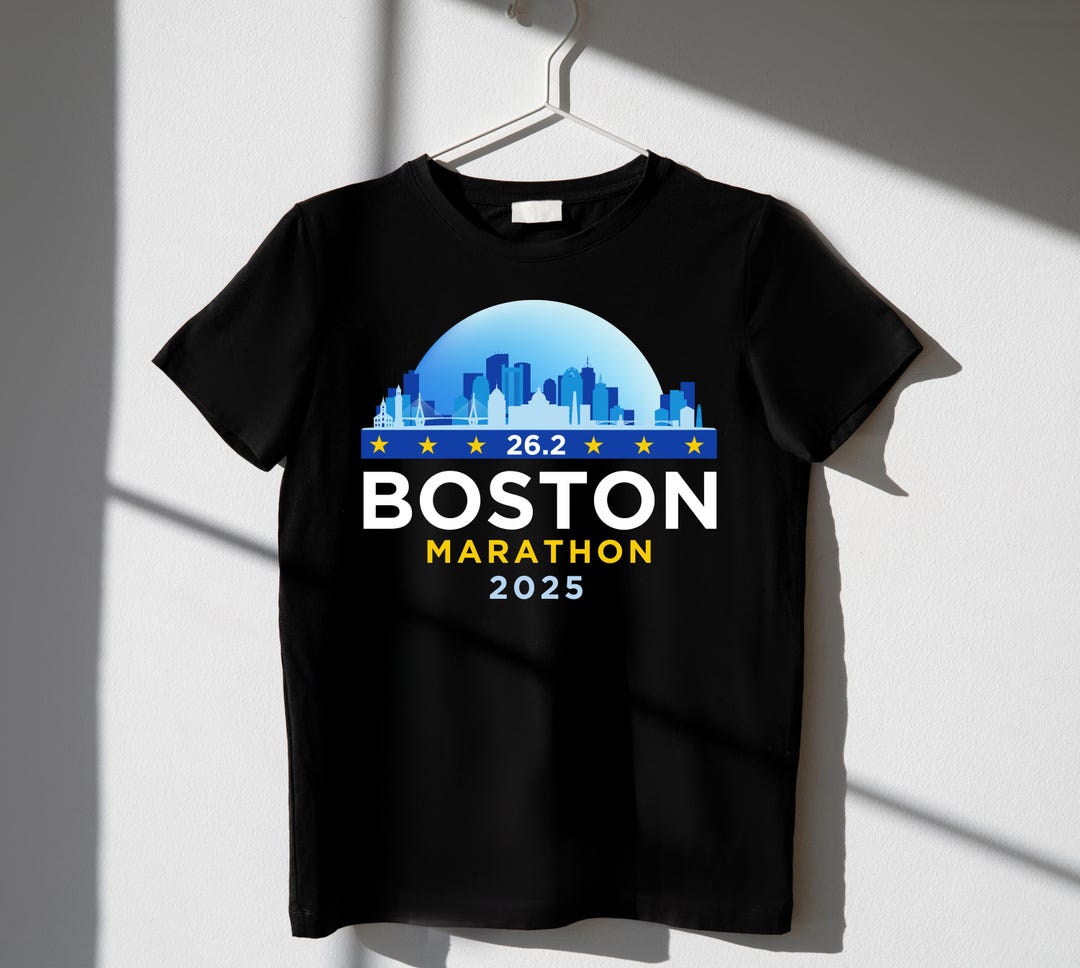 Boston Marathon Shirt | Marathoner Gift, Running Tee, Athletic Apparel ...