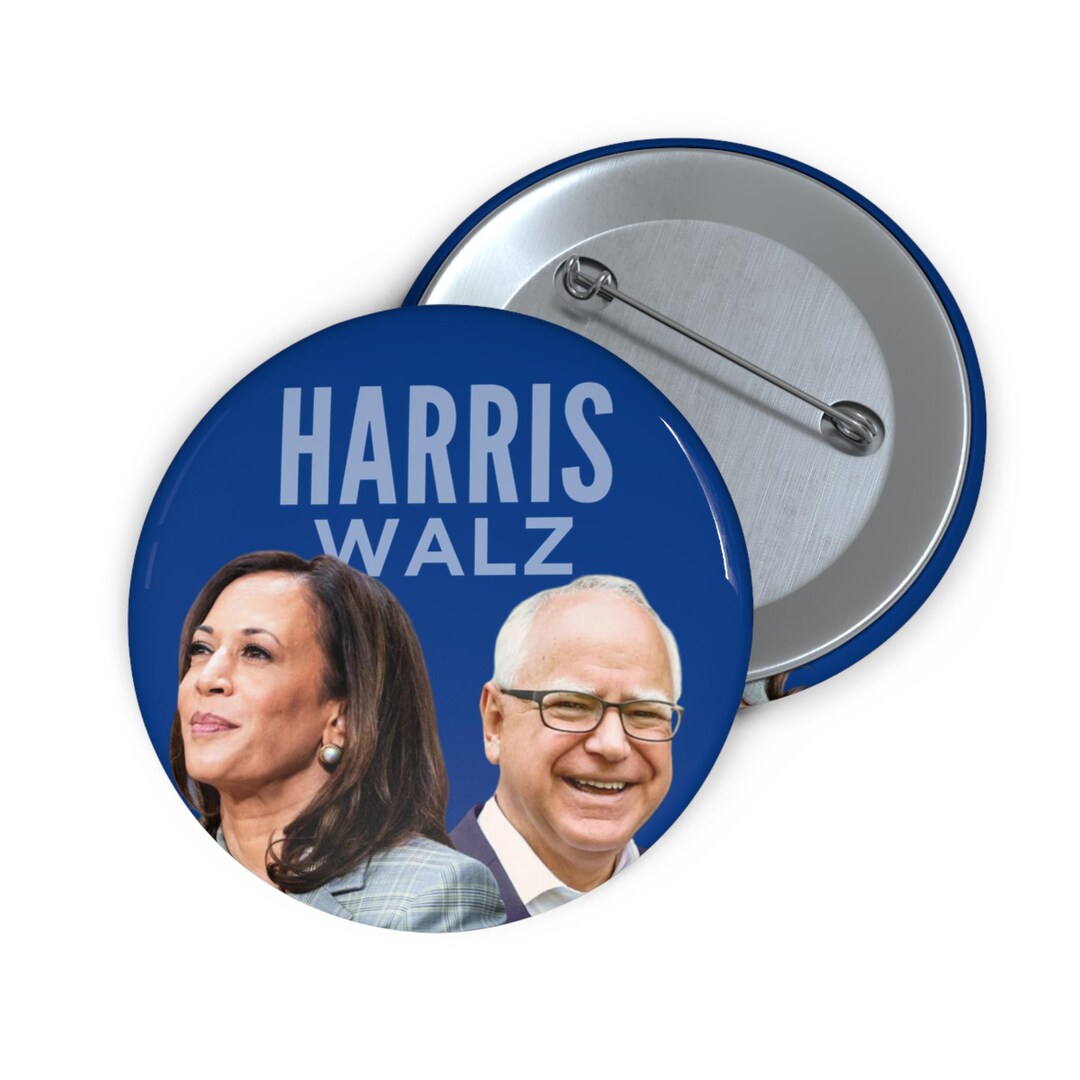 Harris Walz, Harris Walz Pin Harris-walz 2024 - Etsy
