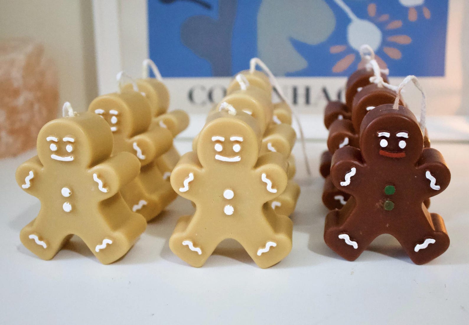 Gingerbread Man Candle: Christmas Fragrance, Holiday Decor - Etsy