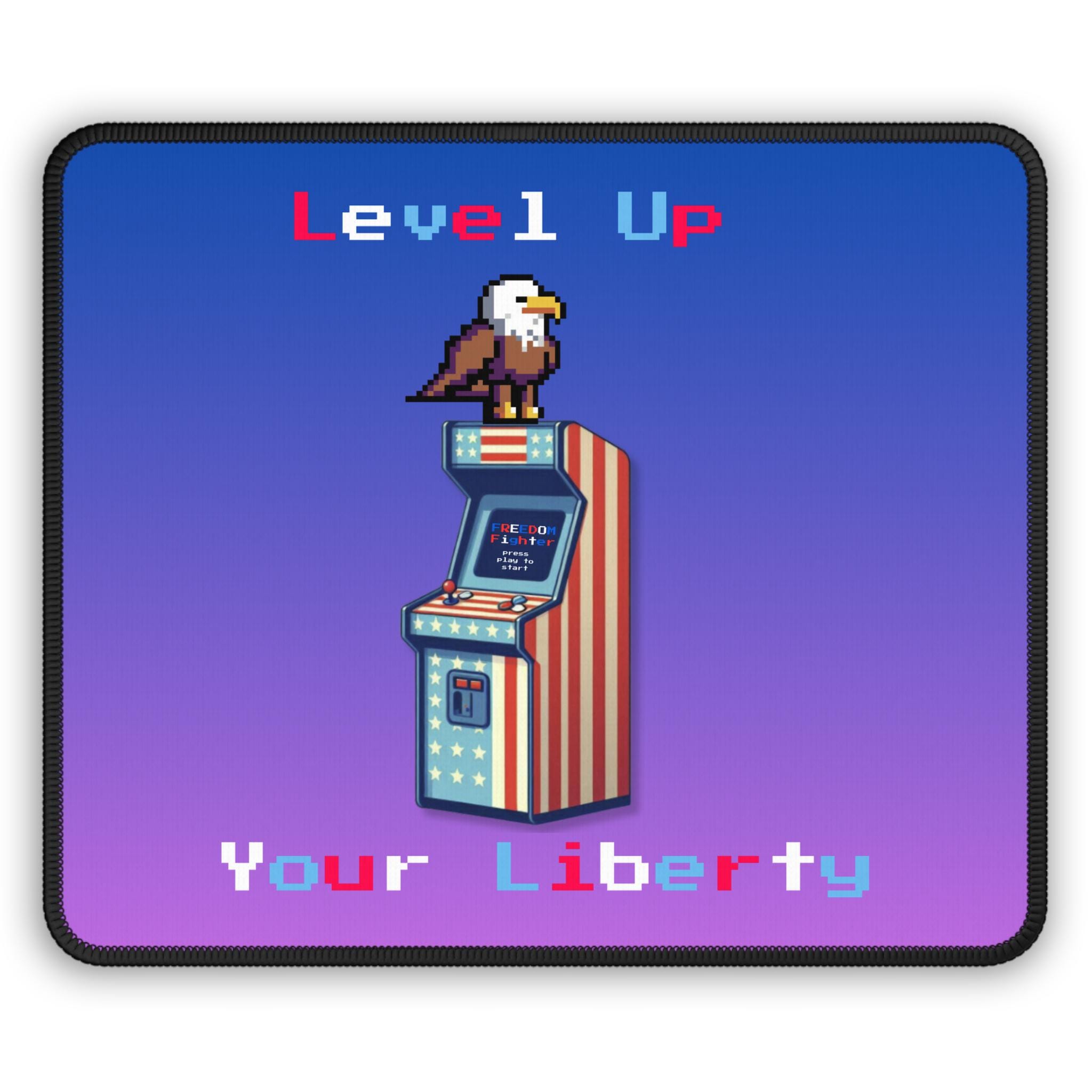Retro Arcade Gaming Mouse Pad: Patriotic Eagle Design - Etsy