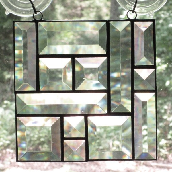 Abstract Stain Glass - Etsy