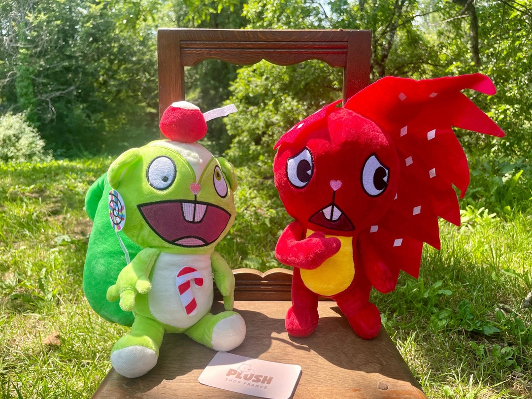 Happy Tree Friends Plush Set Flaky and Nutty Characters Htf Plush ...