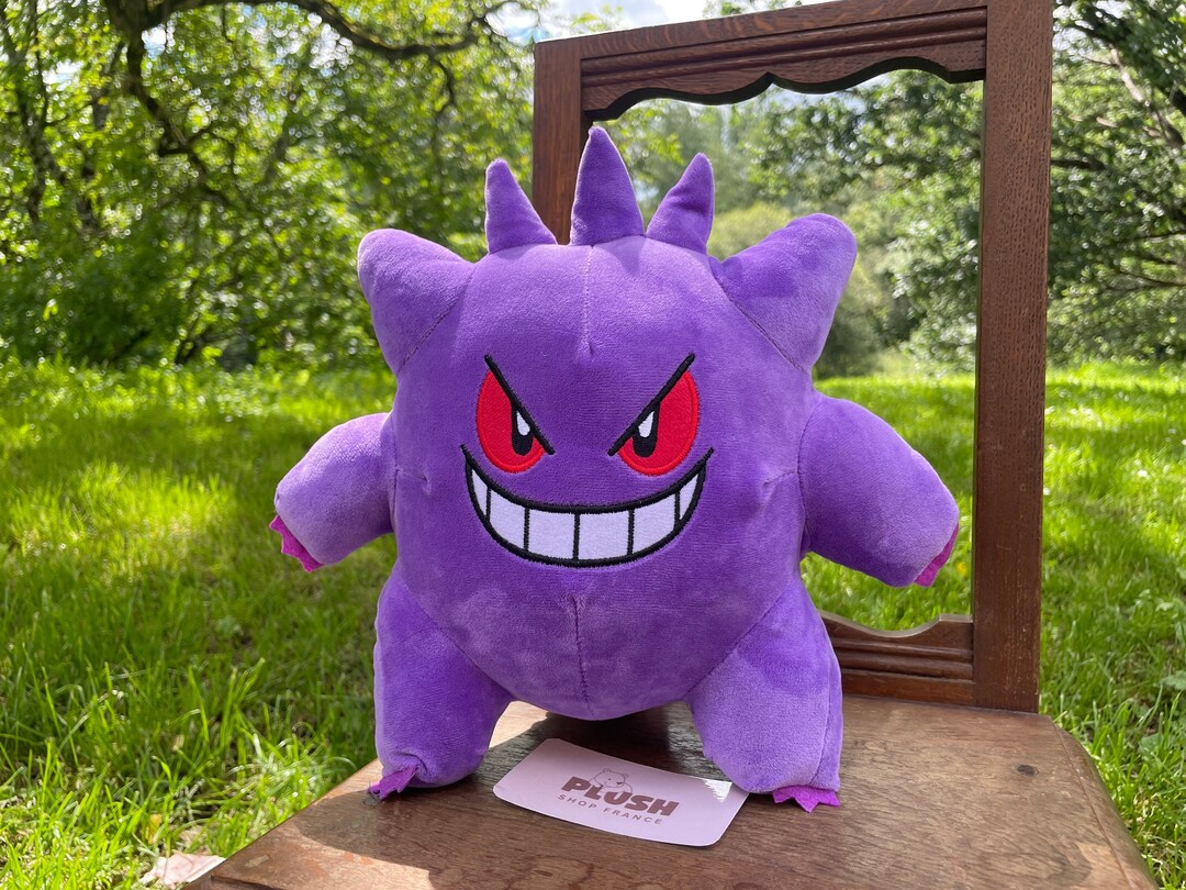 Adorable 25cm Gengar Pokemon Plush Toy Soft, Cuddly Gift for Fans ...